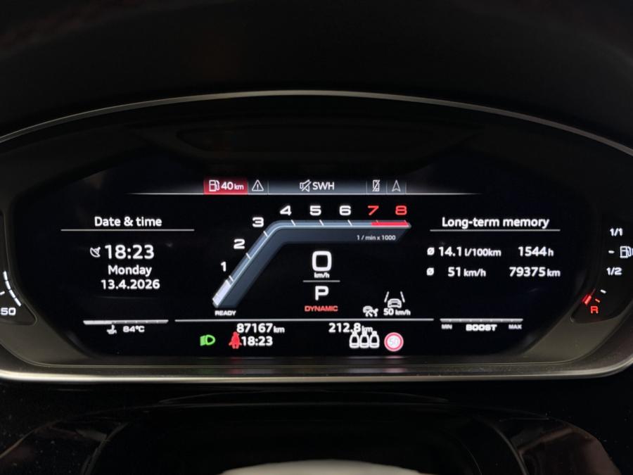 Pelēks Audi S8 2022 Rīga, ar dzinēja tilpumu 4.00 L un nobraukumu 87 tūkst. km par 84990 €, foto 16 vietnē AUTOMOTO.COM.LV