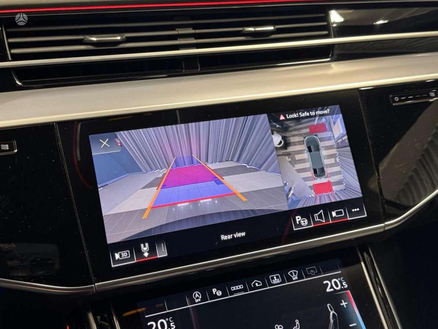 Pelēks Audi S8 2022 Rīga, ar dzinēja tilpumu 4.00 L un nobraukumu 87 tūkst. km par 81490 €, foto 19 vietnē AUTOMOTO.COM.LV