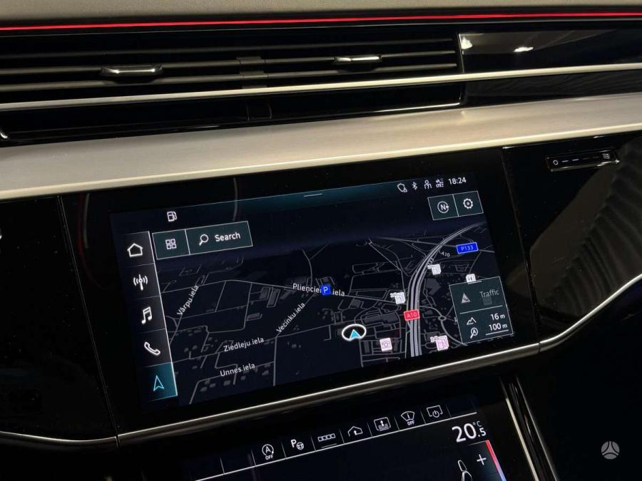 Pelēks Audi S8 2022 Rīga, ar dzinēja tilpumu 4.00 L un nobraukumu 87 tūkst. km par 81490 €, foto 21 vietnē AUTOMOTO.COM.LV