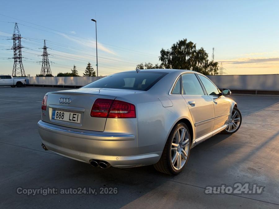 Audi S8 2007 in Tallinn, with an engine capacity of 5.20 L and mileage of 125 thousand km for 10900 €, photo 6 on AUTOMOTO.COM.LV
