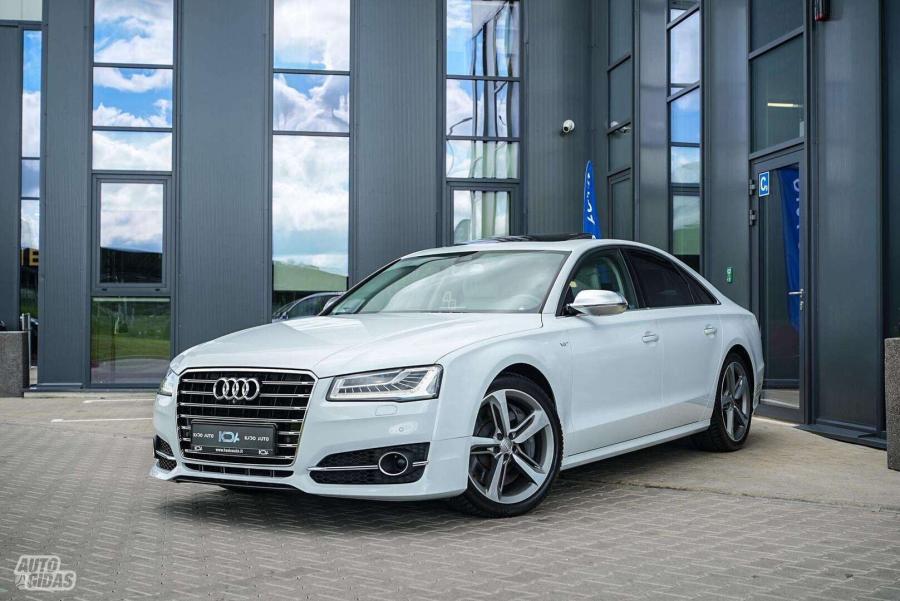 Balts Audi S8 2013 Kauņa, ar dzinēja tilpumu 4.00 L un nobraukumu 198 tūkst. km par 23750 €, foto 3 vietnē AUTOMOTO.COM.LV