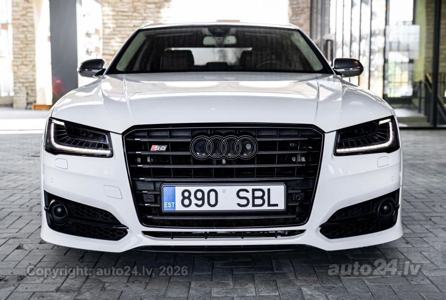 White Audi S8 2015 in Tallinn, with an engine capacity of 4.00 L and mileage of 178 thousand km for 33900 €, photo 1 on AUTOMOTO.COM.LV