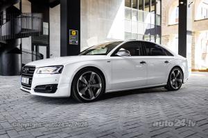 White Audi S8 2015 in Tallinn, with an engine capacity of 4.00 L and mileage of 178 thousand km for 33900 €, photo 8 on AUTOMOTO.COM.LV