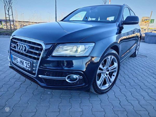 Melns Audi SQ5 2013 Viļņa, ar dzinēja tilpumu 2.97 L un nobraukumu 261 tūkst. km par 14500 €, foto 1 vietnē AUTOMOTO.COM.LV