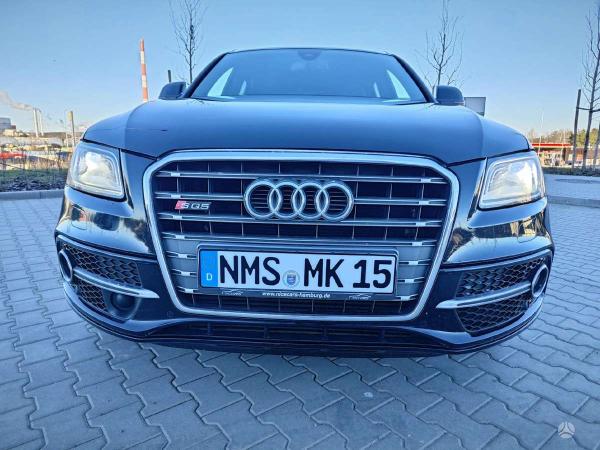 Melns Audi SQ5 2013 Viļņa, ar dzinēja tilpumu 2.97 L un nobraukumu 261 tūkst. km par 14500 €, foto 3 vietnē AUTOMOTO.COM.LV