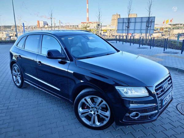 Melns Audi SQ5 2013 Viļņa, ar dzinēja tilpumu 2.97 L un nobraukumu 261 tūkst. km par 14500 €, foto 5 vietnē AUTOMOTO.COM.LV