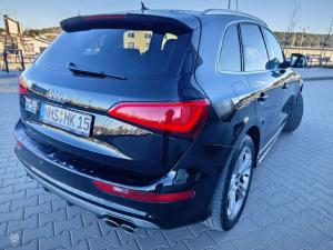 Black Audi SQ5 2013 in Vilnius, with an engine capacity of 2.97 L and mileage of 261 thousand km for 14500 €, photo 7 on AUTOMOTO.COM.LV