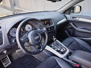 Black Audi SQ5 2013 in Vilnius, with an engine capacity of 2.97 L and mileage of 261 thousand km for 14500 €, photo 11 on AUTOMOTO.COM.LV
