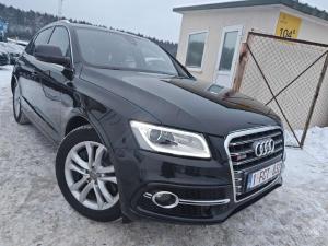 Melns Audi SQ5 2013 Viļņa, ar dzinēja tilpumu 2.97 L un nobraukumu 280 tūkst. km par 13800 €, foto  vietnē AUTOMOTO.COM.LV