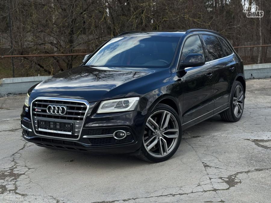 Melns Audi SQ5 2013 Viļņa, ar dzinēja tilpumu 3.00 L un nobraukumu 276 tūkst. km par 14500 €, foto 1 vietnē AUTOMOTO.COM.LV