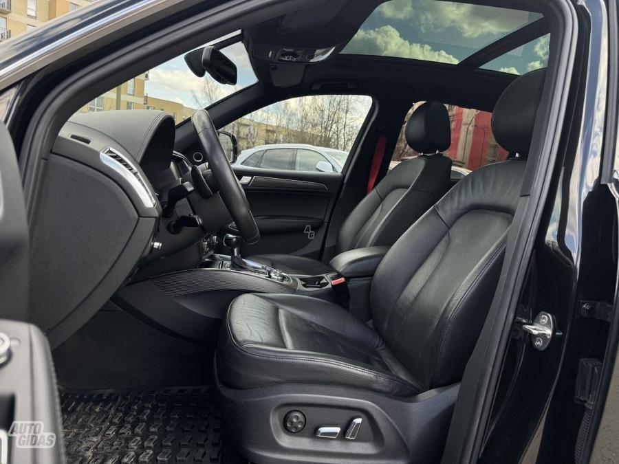 Melns Audi SQ5 2013 Viļņa, ar dzinēja tilpumu 3.00 L un nobraukumu 276 tūkst. km par 14500 €, foto 6 vietnē AUTOMOTO.COM.LV