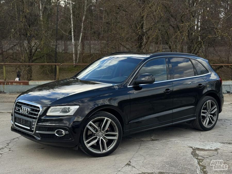 Melns Audi SQ5 2013 Viļņa, ar dzinēja tilpumu 3.00 L un nobraukumu 276 tūkst. km par 14500 €, foto 16 vietnē AUTOMOTO.COM.LV