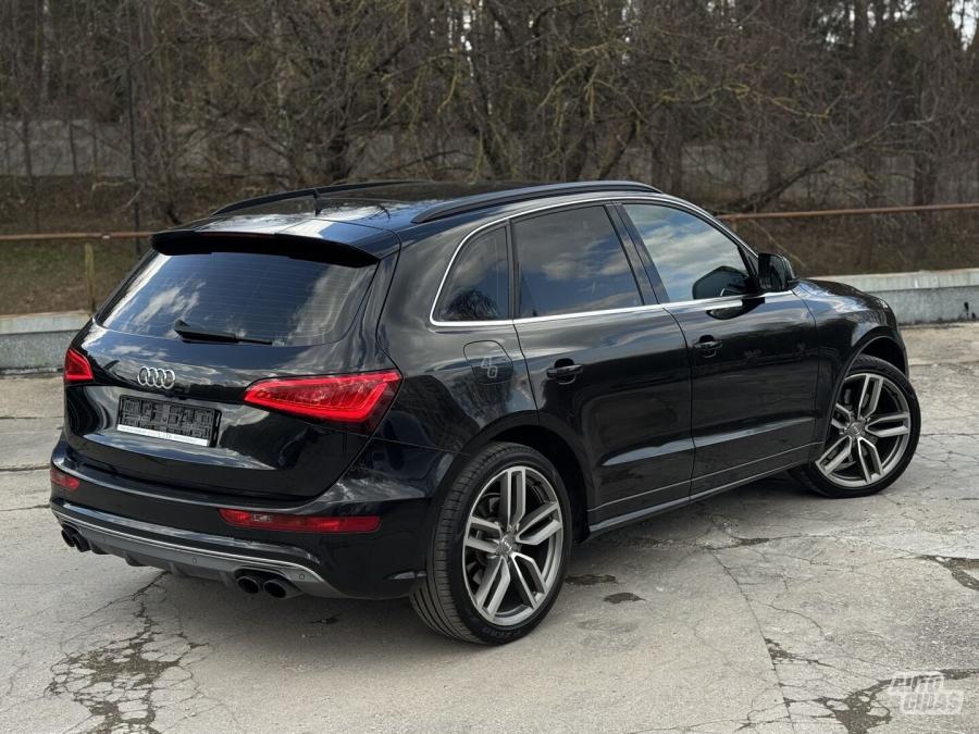 Melns Audi SQ5 2013 Viļņa, ar dzinēja tilpumu 3.00 L un nobraukumu 276 tūkst. km par 14500 €, foto 18 vietnē AUTOMOTO.COM.LV