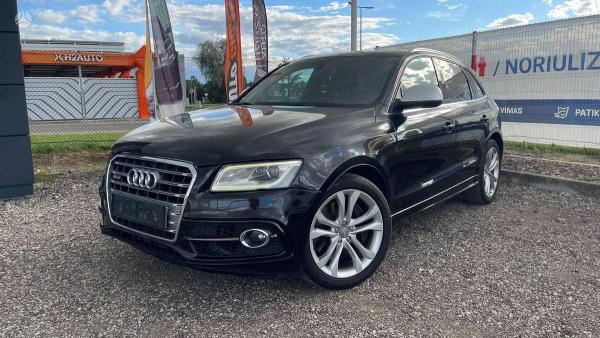 Black Audi SQ5 2013 in Marijampole, with an engine capacity of 2.97 L and mileage of 281 thousand km for 13990 €, photo 1 on AUTOMOTO.COM.LV