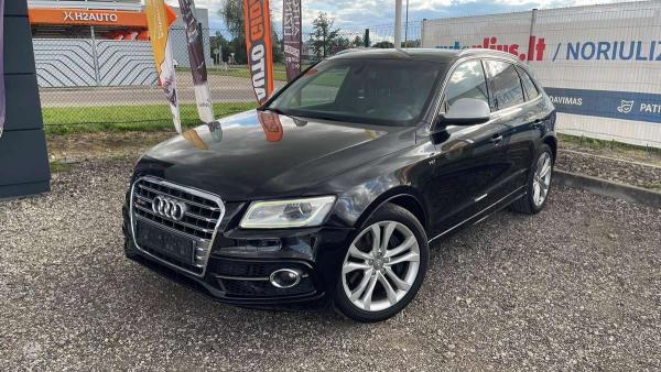 Black Audi SQ5 2013 in Marijampole, with an engine capacity of 2.97 L and mileage of 281 thousand km for 13990 €, photo 6 on AUTOMOTO.COM.LV