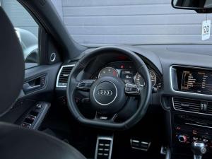 Black Audi SQ5 2013 in Kaunas, with an engine capacity of 2.97 L and mileage of 294 thousand km for 13690 €, photo 22 on AUTOMOTO.COM.LV