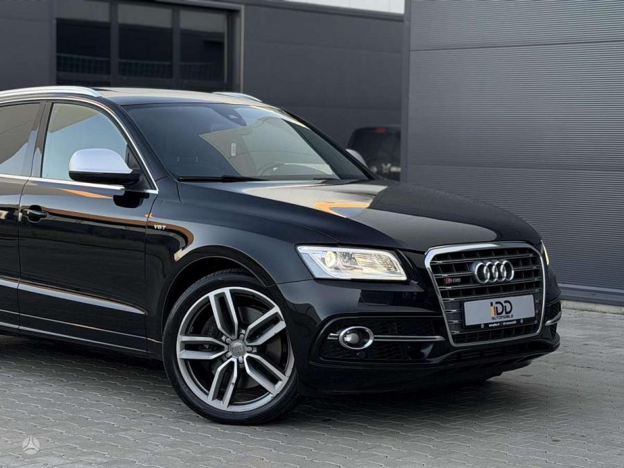 Black Audi SQ5 2013 in Kaunas, with an engine capacity of 2.97 L and mileage of 294 thousand km for 13690 €, photo 54 on AUTOMOTO.COM.LV