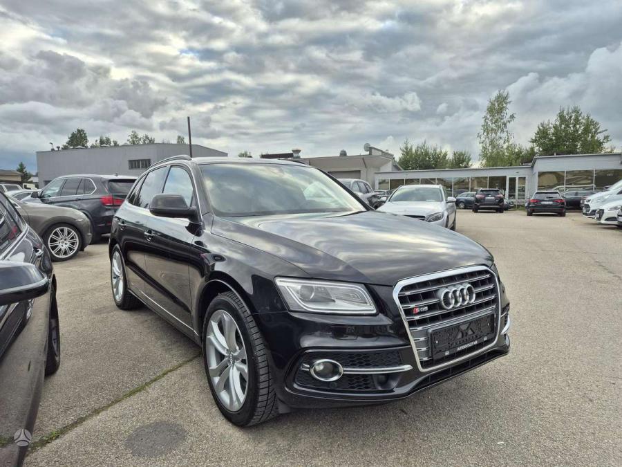 Черный Ауди SQ5 2013 в Утена, объемом двигателя 2.97 л и пробегом 260 тыс. км за 13990 €, фото 5 на AUTOMOTO.COM.LV