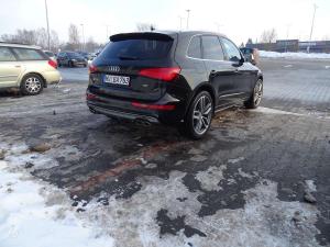 Black Audi SQ5 2014 in Utena, with an engine capacity of 3.00 L and mileage of 256 thousand km for 16750 €, photo 4 on AUTOMOTO.COM.LV