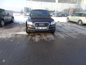 Black Audi SQ5 2014 in Utena, with an engine capacity of 3.00 L and mileage of 256 thousand km for 16750 €, photo 15 on AUTOMOTO.COM.LV