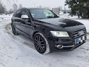 Melns Audi SQ5 2014 Tauragė, ar dzinēja tilpumu 2.97 L un nobraukumu 169 tūkst. km par 15200 €, foto  vietnē AUTOMOTO.COM.LV