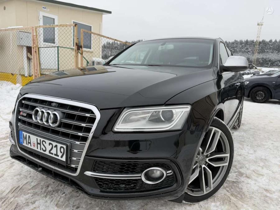 Black Audi SQ5 2014 in Vilnius, with an engine capacity of 3.00 L and mileage of 270 thousand km for 14000 €, photo 1 on AUTOMOTO.COM.LV