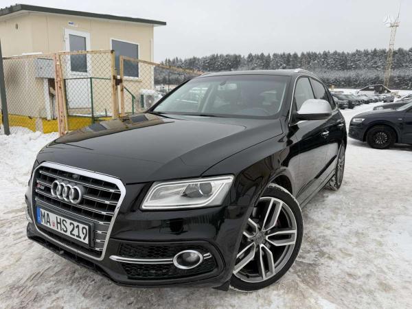 Melns Audi SQ5 2014 Viļņa, ar dzinēja tilpumu 3.00 L un nobraukumu 270 tūkst. km par 14300 €, foto 2 vietnē AUTOMOTO.COM.LV