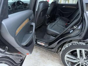 Black Audi SQ5 2014 in Vilnius, with an engine capacity of 3.00 L and mileage of 270 thousand km for 14300 €, photo 26 on AUTOMOTO.COM.LV