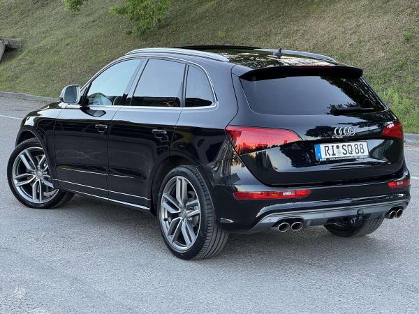 Melns Audi SQ5 2014 Jonava, ar dzinēja tilpumu 2.97 L un nobraukumu 290 tūkst. km par 14499 €, foto 5 vietnē AUTOMOTO.COM.LV