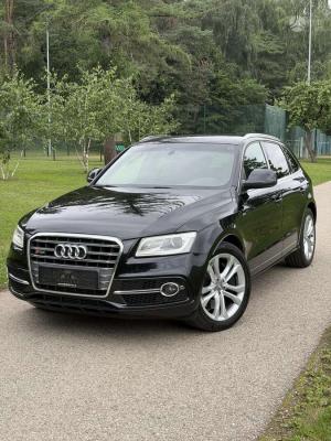 Melns Audi SQ5 2014 Prienai, ar dzinēja tilpumu 2.97 L un nobraukumu 271 tūkst. km par 13450 €, foto  vietnē AUTOMOTO.COM.LV