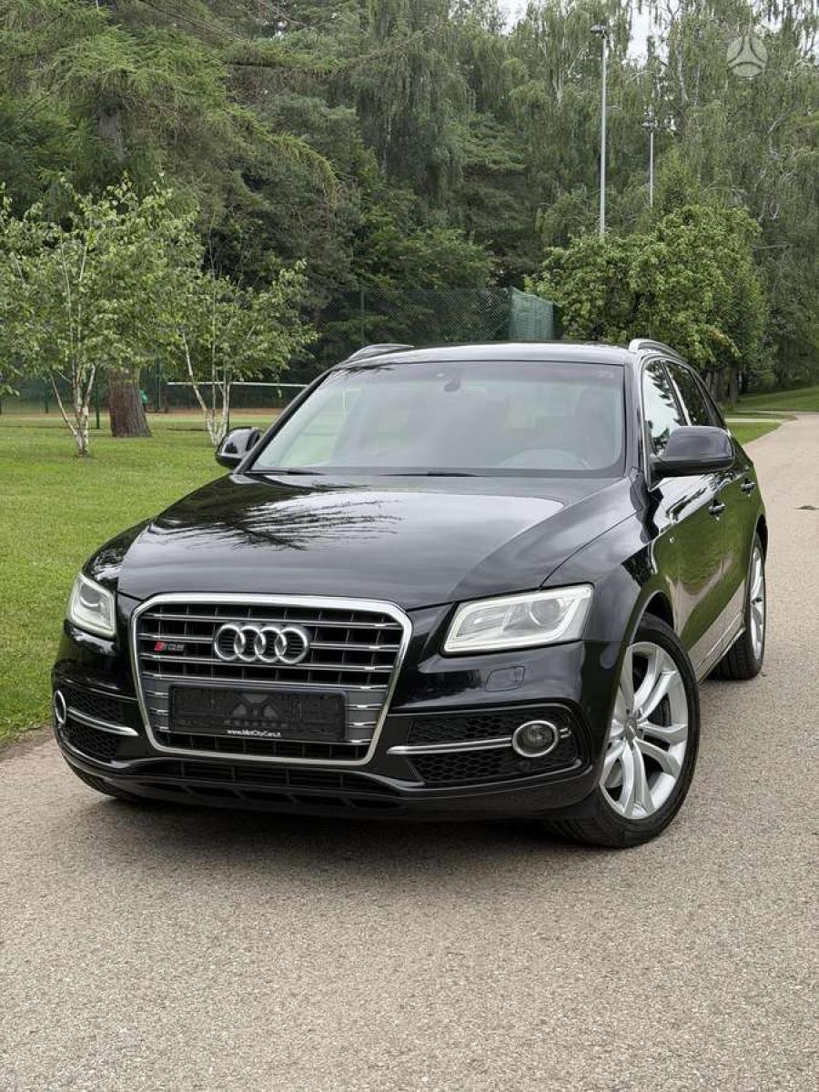 Melns Audi SQ5 2014 Prienai, ar dzinēja tilpumu 2.97 L un nobraukumu 271 tūkst. km par 13450 €, foto 3 vietnē AUTOMOTO.COM.LV