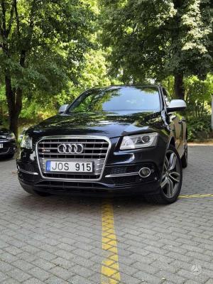 Melns Audi SQ5 2014 Viļņa, ar dzinēja tilpumu 3.00 L un nobraukumu 130 tūkst. km par 14800 €, foto 4 vietnē AUTOMOTO.COM.LV
