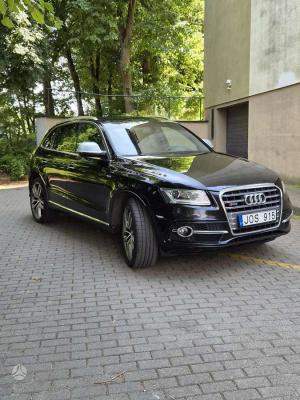 Melns Audi SQ5 2014 Viļņa, ar dzinēja tilpumu 3.00 L un nobraukumu 130 tūkst. km par 14800 €, foto 5 vietnē AUTOMOTO.COM.LV