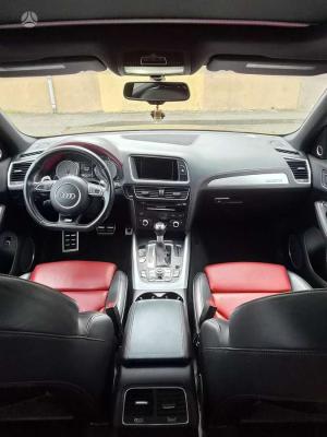 Melns Audi SQ5 2014 Viļņa, ar dzinēja tilpumu 3.00 L un nobraukumu 130 tūkst. km par 14800 €, foto 12 vietnē AUTOMOTO.COM.LV
