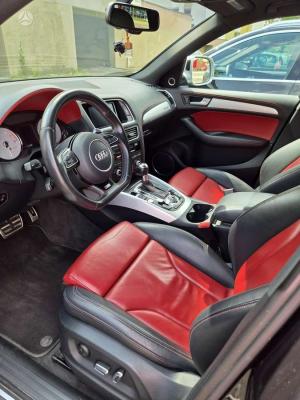 Melns Audi SQ5 2014 Viļņa, ar dzinēja tilpumu 3.00 L un nobraukumu 130 tūkst. km par 14800 €, foto 13 vietnē AUTOMOTO.COM.LV