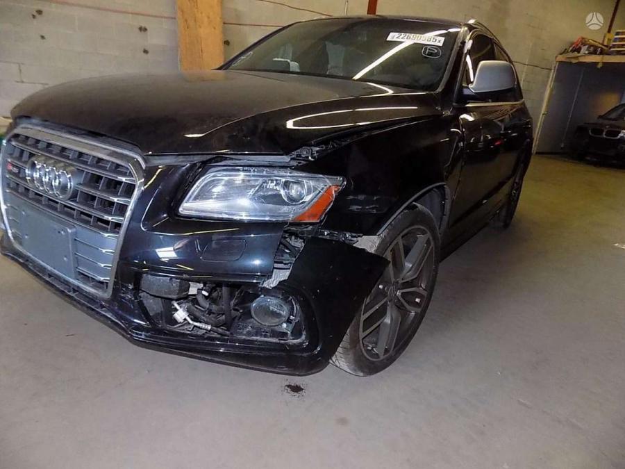 Melns Audi SQ5 2014 Viļņa, ar dzinēja tilpumu 3.00 L un nobraukumu 130 tūkst. km par 14800 €, foto 24 vietnē AUTOMOTO.COM.LV