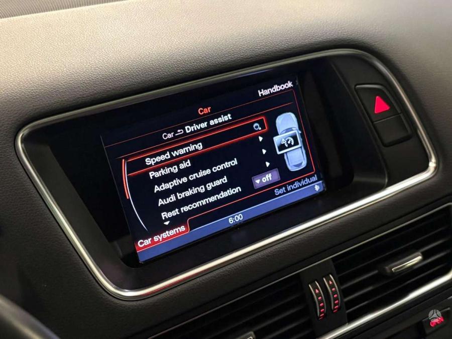 Black Audi SQ5 2014 in Marijampole, with an engine capacity of 2.97 L and mileage of 194 thousand km for 15450 €, photo 10 on AUTOMOTO.COM.LV