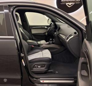 Black Audi SQ5 2014 in Marijampole, with an engine capacity of 2.97 L and mileage of 194 thousand km for 15450 €, photo 16 on AUTOMOTO.COM.LV