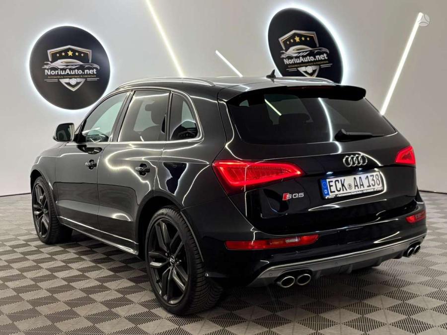 Black Audi SQ5 2014 in Marijampole, with an engine capacity of 2.97 L and mileage of 194 thousand km for 15450 €, photo 35 on AUTOMOTO.COM.LV