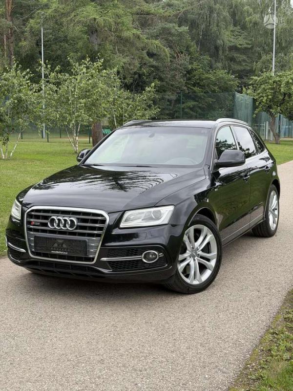 Black Audi SQ5 2014 in Birstonas, with an engine capacity of 2.97 L and mileage of 271 thousand km for 13150 €, photo 1 on AUTOMOTO.COM.LV