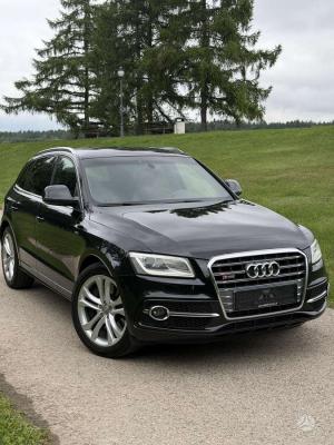 Black Audi SQ5 2014 in Birstonas, with an engine capacity of 2.97 L and mileage of 271 thousand km for 13150 €, photo 5 on AUTOMOTO.COM.LV