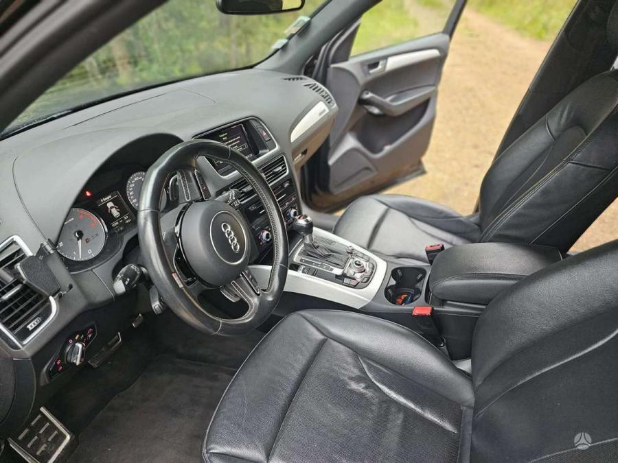 Black Audi SQ5 2014 in Klaipeda, with an engine capacity of 2.97 L and mileage of 174 thousand km for 14900 €, photo 8 on AUTOMOTO.COM.LV