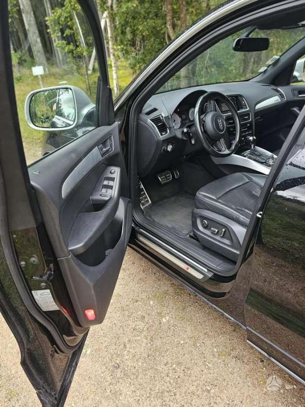 Black Audi SQ5 2014 in Klaipeda, with an engine capacity of 2.97 L and mileage of 174 thousand km for 14900 €, photo 10 on AUTOMOTO.COM.LV