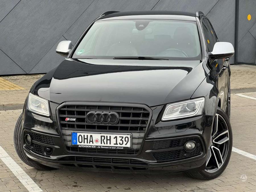 Melns Audi SQ5 2015 Jonava, ar dzinēja tilpumu 3.00 L un nobraukumu 298 tūkst. km par 14500 €, foto 2 vietnē AUTOMOTO.COM.LV