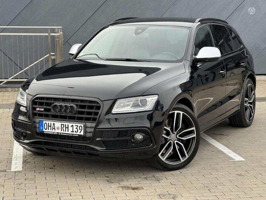 Melns Audi SQ5 2015 Jonava, ar dzinēja tilpumu 3.00 L un nobraukumu 298 tūkst. km par 14500 €, foto 3 vietnē AUTOMOTO.COM.LV