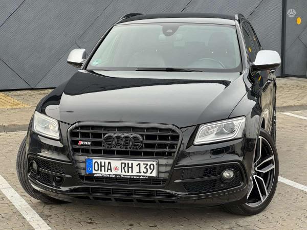 Black Audi SQ5 2015 in Jonava, with an engine capacity of 3.00 L and mileage of 298 thousand km for 13999 €, photo 2 on AUTOMOTO.COM.LV