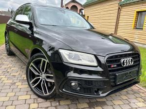 Melns Audi SQ5 2015 Viļņa, ar dzinēja tilpumu 3.00 L un nobraukumu 285 tūkst. km par 15550 €, foto  vietnē AUTOMOTO.COM.LV