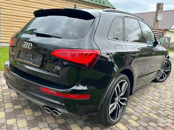 Black Audi SQ5 2015 in Vilnius, with an engine capacity of 3.00 L and mileage of 285 thousand km for 15550 €, photo 2 on AUTOMOTO.COM.LV