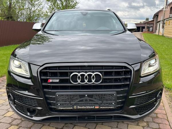 Black Audi SQ5 2015 in Vilnius, with an engine capacity of 3.00 L and mileage of 285 thousand km for 15550 €, photo 7 on AUTOMOTO.COM.LV