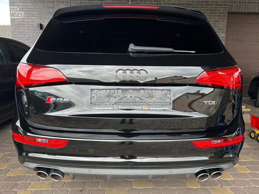 Black Audi SQ5 2015 in Vilnius, with an engine capacity of 3.00 L and mileage of 285 thousand km for 15550 €, photo 9 on AUTOMOTO.COM.LV